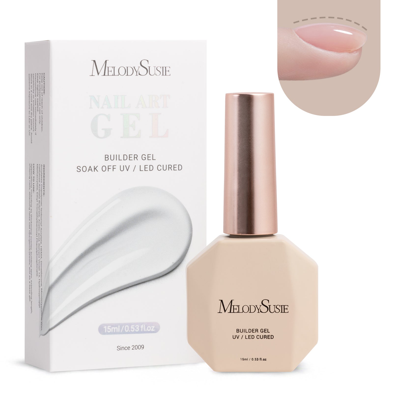 7 in 1 Clear Builder Gel 15ml