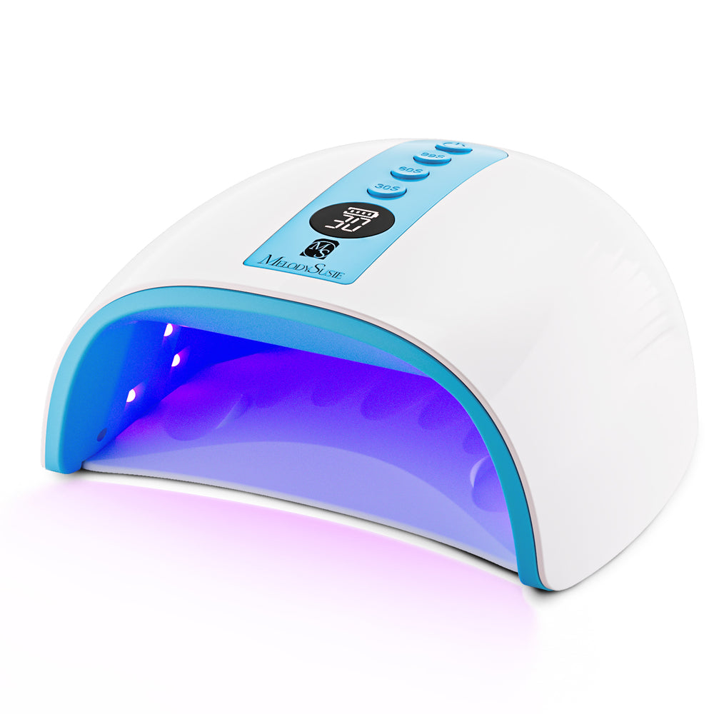 P-PLUS30G Rechargeable Cordless UV/LED Nail Lamp - Blue