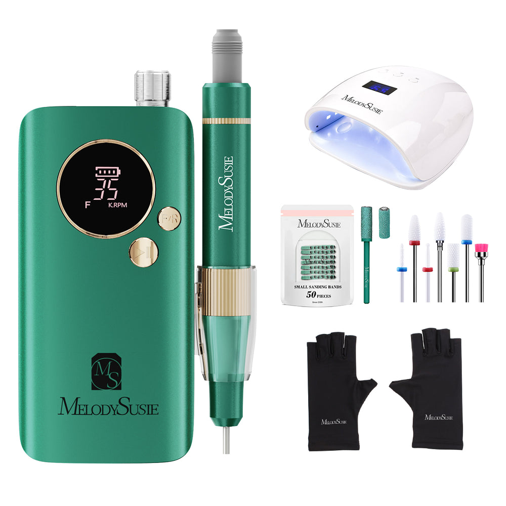 SM200F Clip-On Advanced Rechargeable Nail Drill 35,000RPM Set